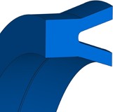 Hydraulische Seal - Rod - Piston - 4x10x4 - N - 80 HNBR 150351 - Freudenberg - 504857 ...