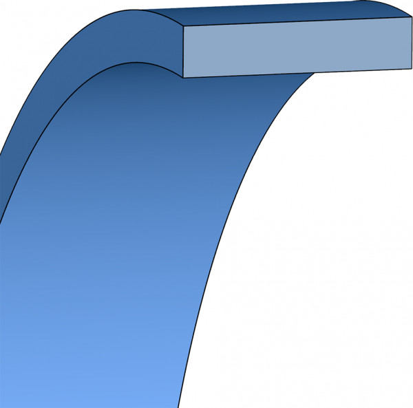 Guide Band - 32x37x9,6 - SF - PTFE B500 - Freudenberg - 24294062 ...